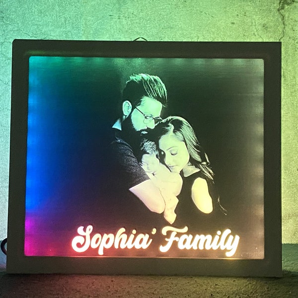 Led Light Poster Box - Etsy