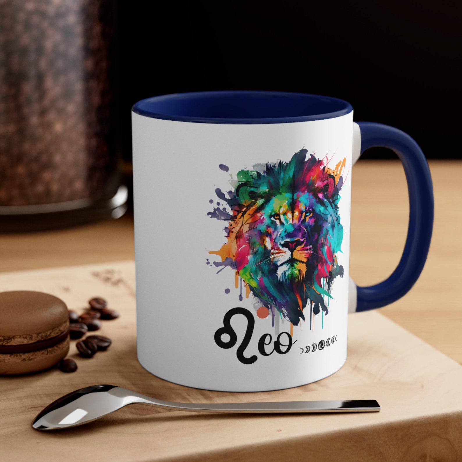 Coffee Mugs, Cute Mug Ceramic, Leo Sign Mug, Leo Horoscope, Zodiac Sign ...
