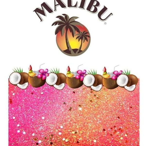 Malibu Tumbler Svg - Etsy