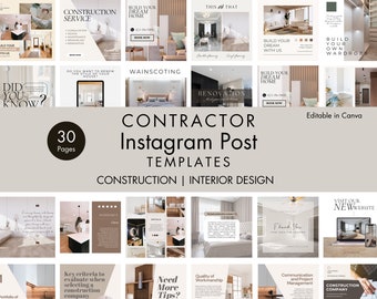 Interior Design Instagram Post | Construction Instagram Post ...