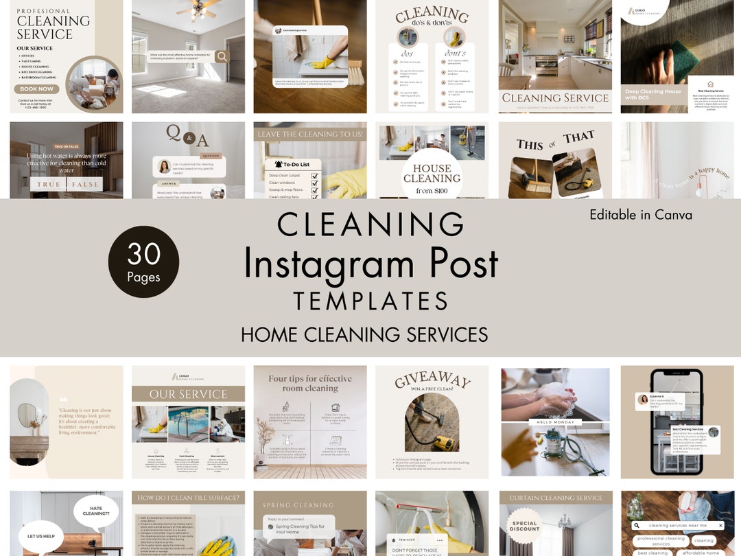 Cleaning Instagram Post | Cleaning Social Media Post | Home Cleaning ...