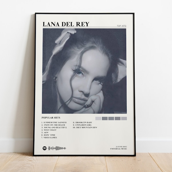 Lana Del Rey Poster - Etsy