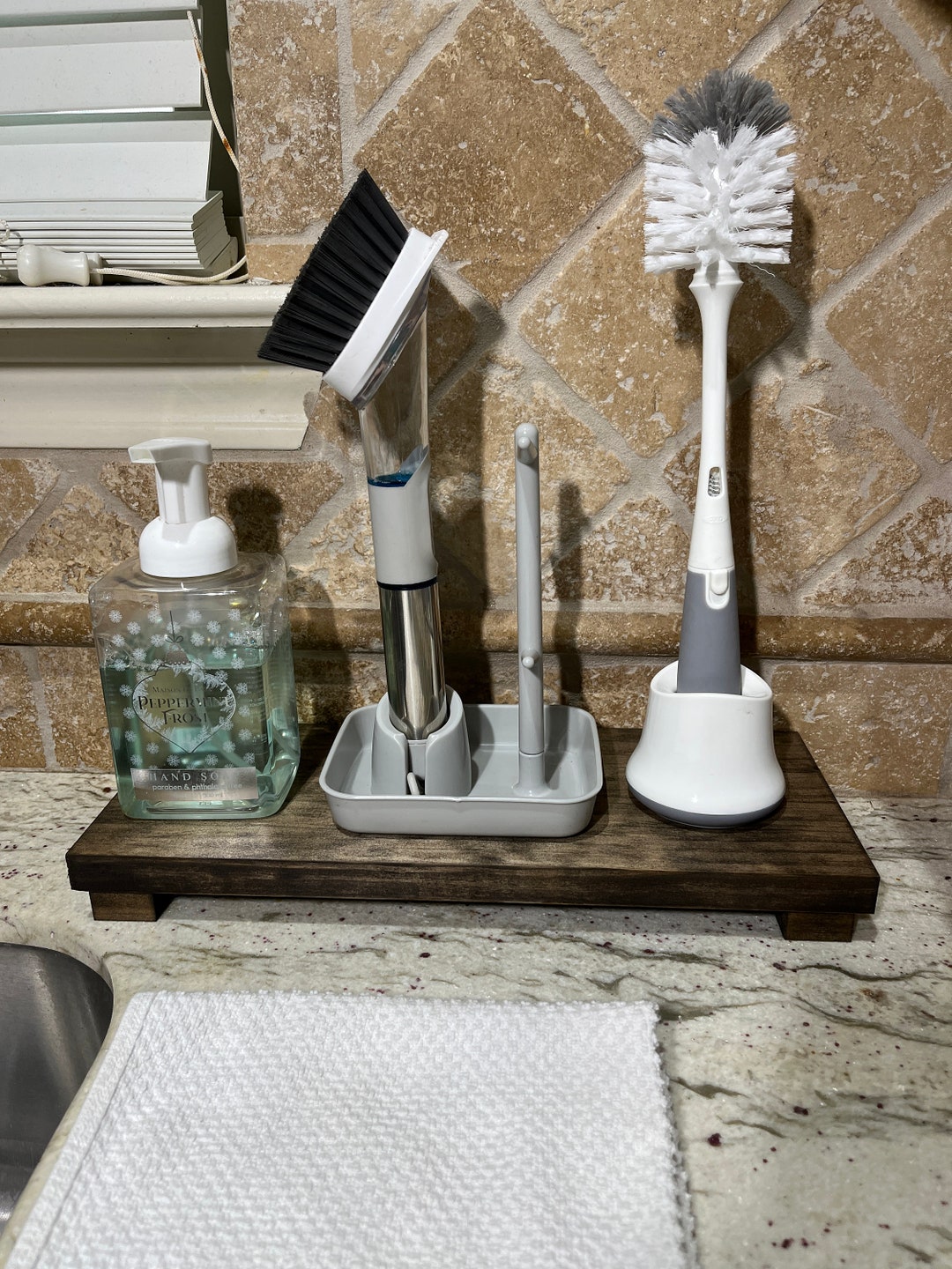 Wooden Soap Stand Farmhouse Kitchen Riser Raised Wooden - Etsy