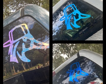 Duck Backwards Hat Decal /truck Decal/car Decal/squatted Truck Decal - Etsy