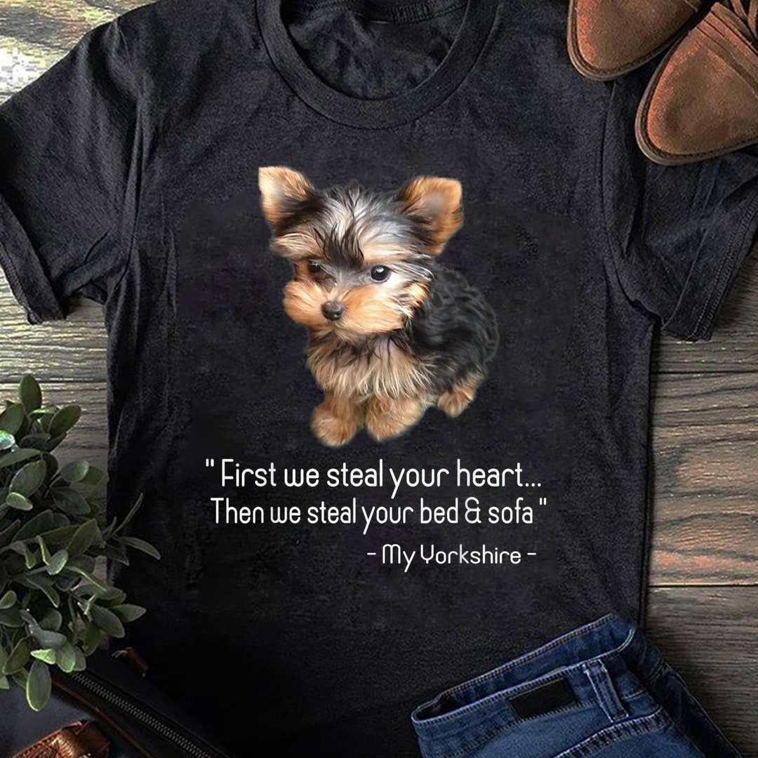 Yorkie T-shirt: Funny Yorkshire Terrier Gift - Etsy
