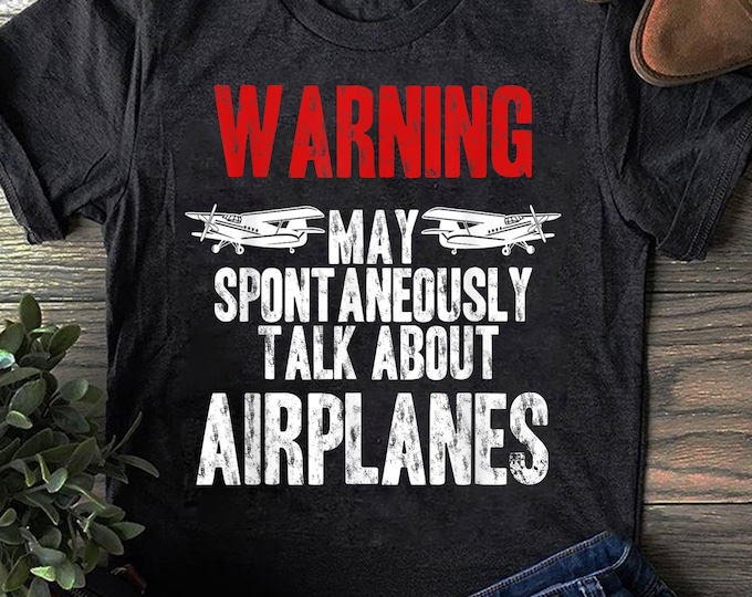 Funny Pilot Shirt Unisex T-shirt Gift for Airplane, Aviation, Cockpit ...