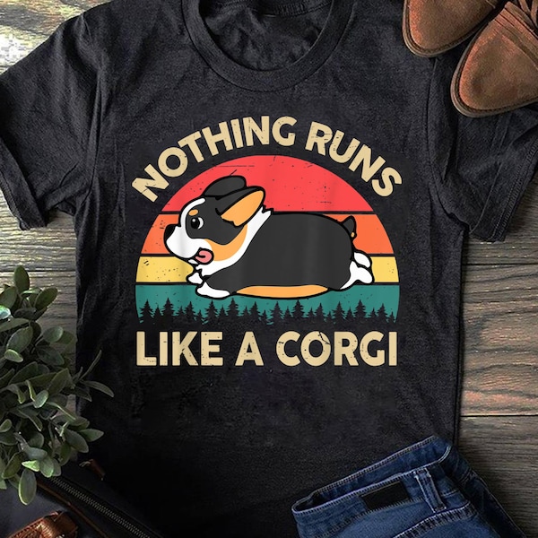 Corgi Shirt - Etsy