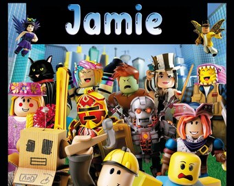 Roblox Personalised Birthday Card - Etsy UK