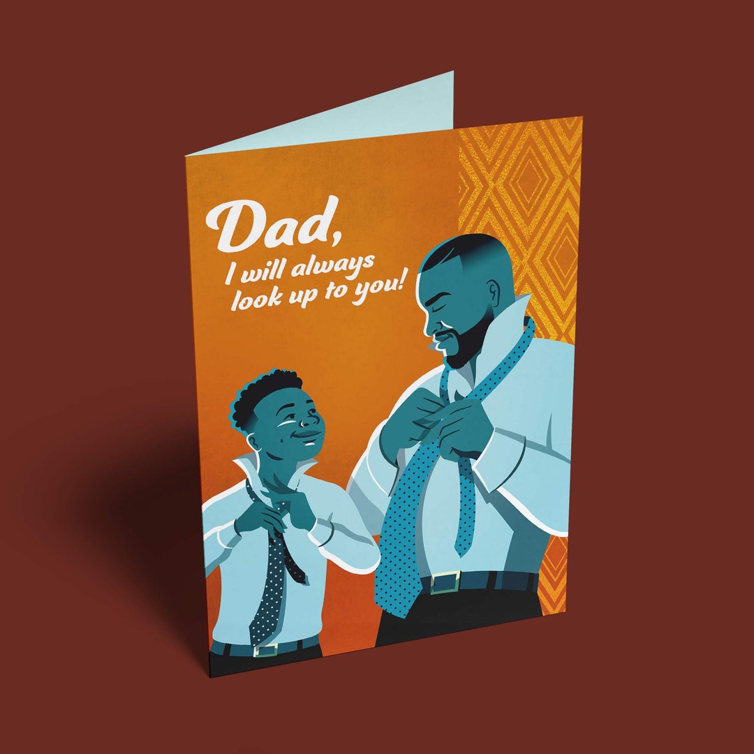 Always Look up to You: Father's Day Card - Etsy