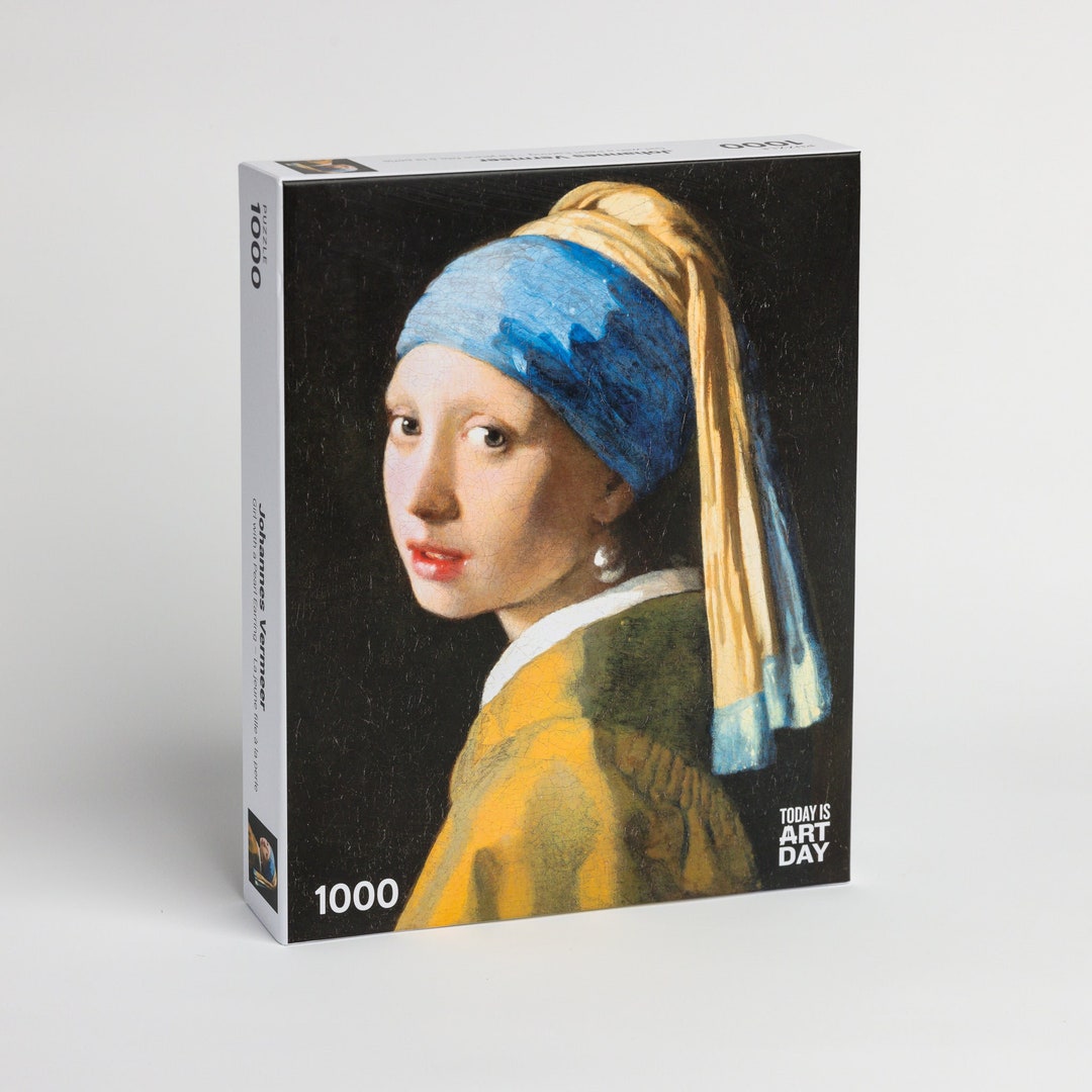 Girl With a Pearl Earring - Puzzle - Etsy