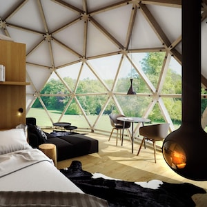 4V Geodesic Dome Connector Kit: DIY Steel Frame - Etsy