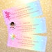 PRINTABLE Tooth Fairy Note Voucher or Coupon From Tooth Fairy Letter ...