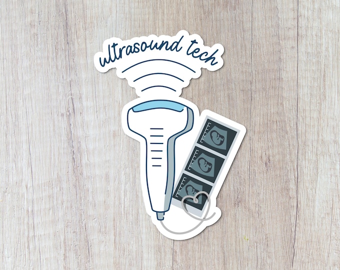 In My Sonographer Era Sticker - Etsy