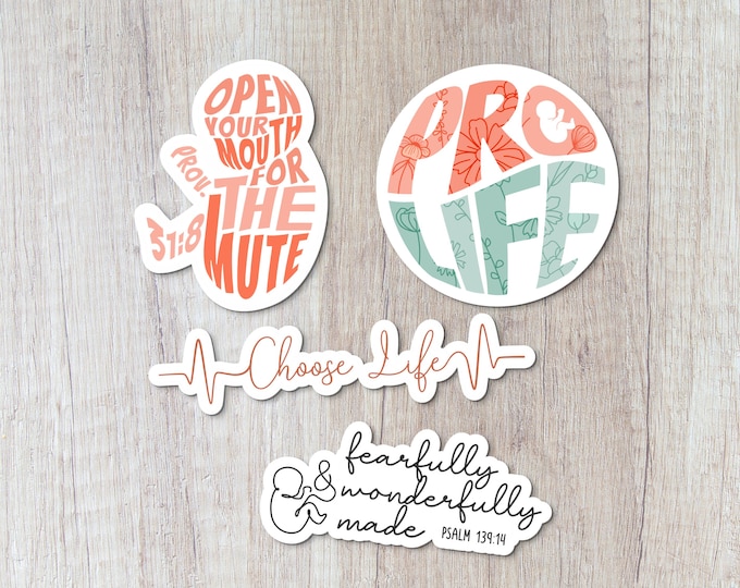 I Speak for Those With No Voice Sticker | Pro-life Sticker | Pro-life ...