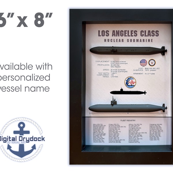 Navy Submarine Shadow Box - Etsy