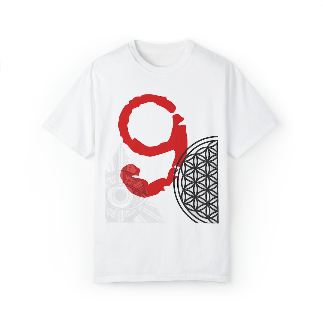 9 Ether Being Sacred Geometry Flower of Life Spiritual T-shirt - Etsy