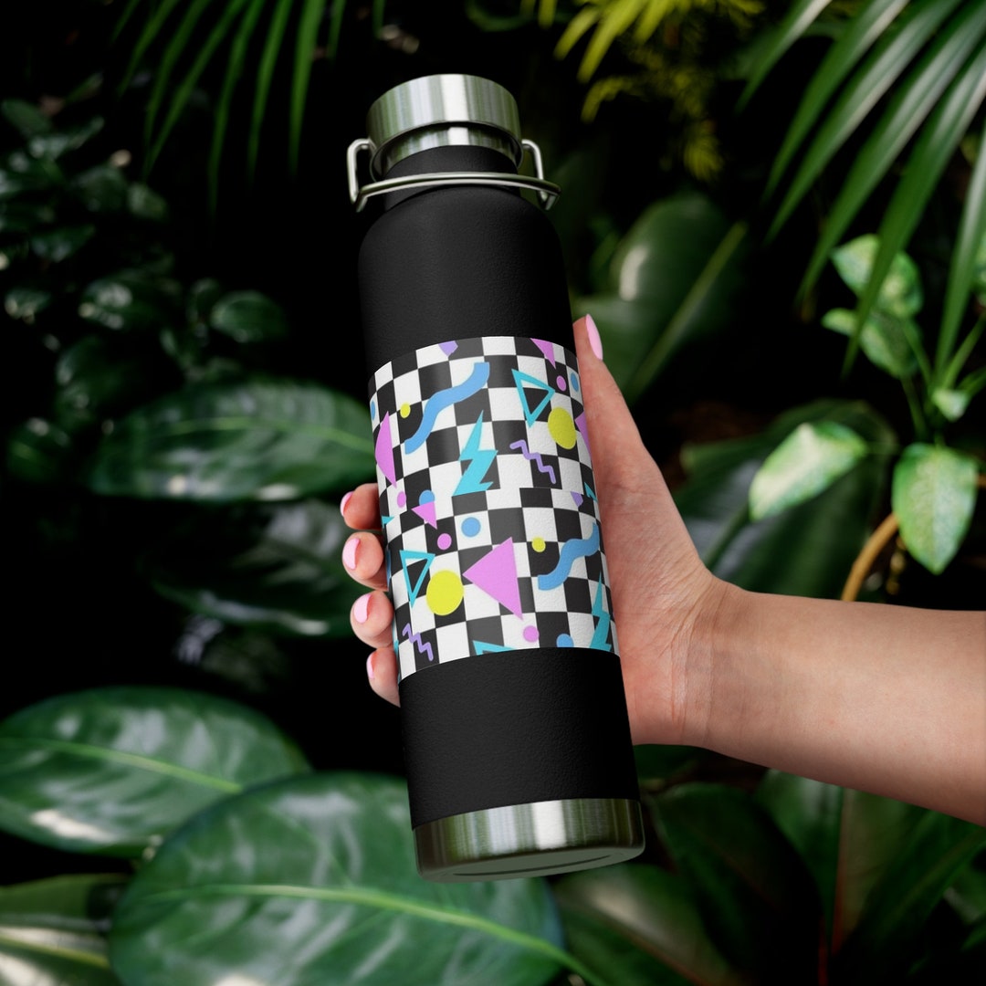 90s Nostalgia Saved by the Bell Pattern Spill Proof Bottle, 22oz - Etsy