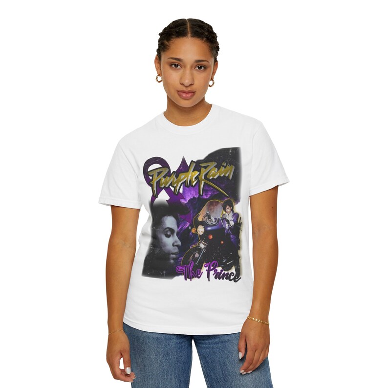 The Prince Purple Rain T-shirt - Etsy