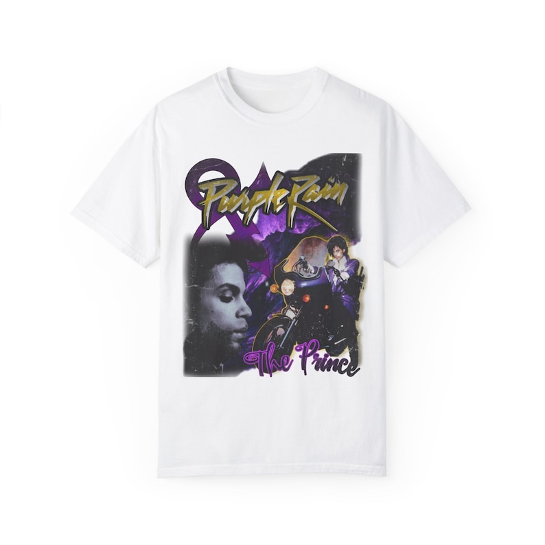 The Prince Purple Rain T-shirt - Etsy