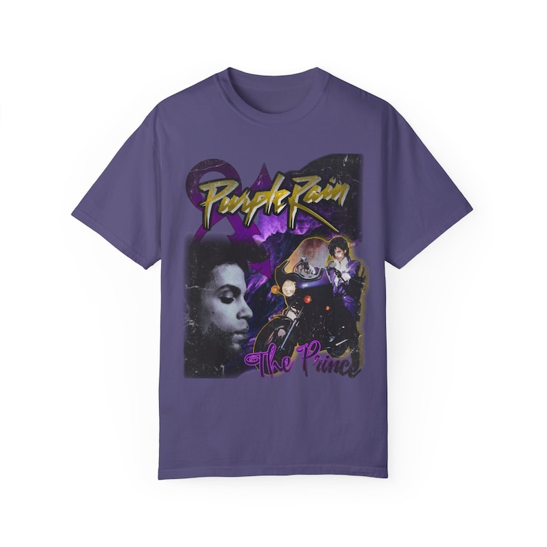 The Prince Purple Rain T-shirt - Etsy