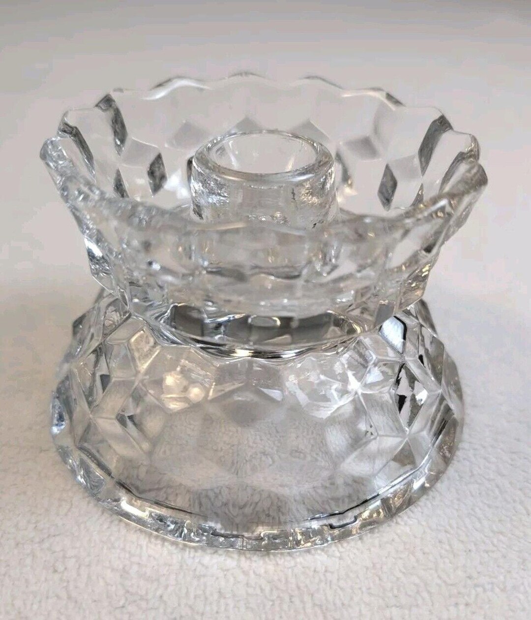 Fostoria American Hurricane Lamp Base - Etsy