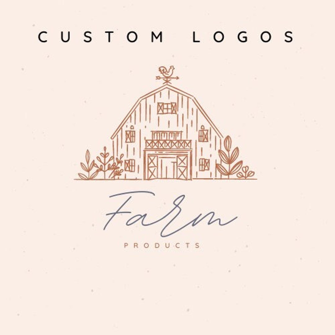 Custom Logo Design Custom Farm Logo Farm Branding Homestead - Etsy