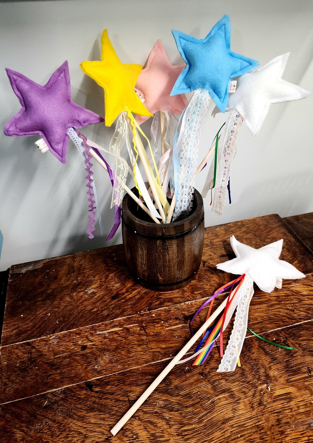 Custom Star Wands for Imaginary Play Fairy Princess or - Etsy