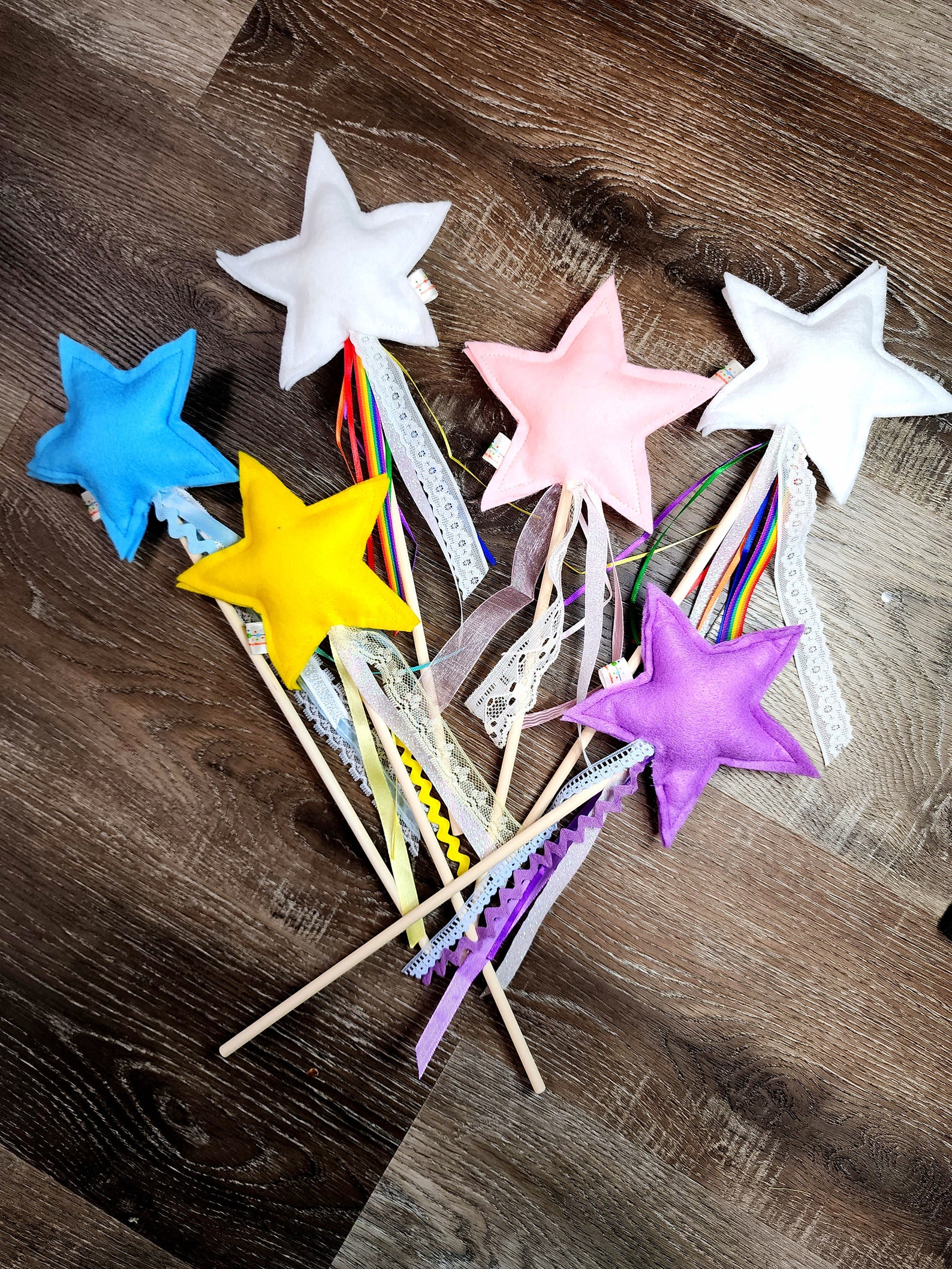 Custom Star Wands for Imaginary Play - Fairy Princess or Wizard Prince ...