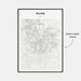 Pune Map Poster, Pune Map Print, Pune Personalized Map Art, Pune Wall ...