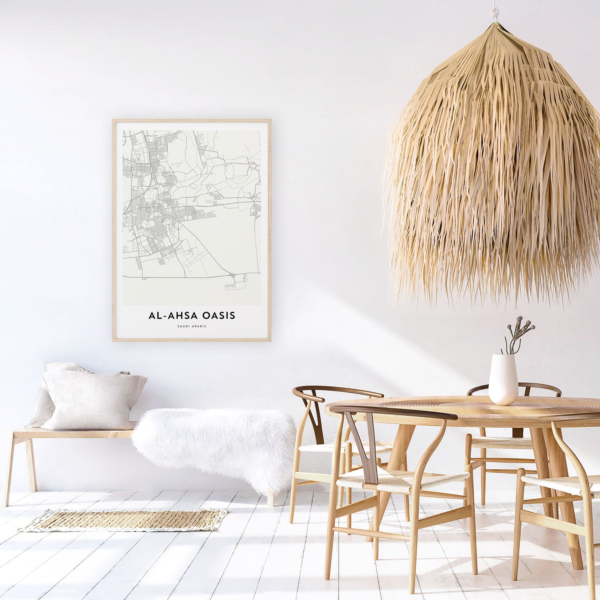 Map of Al-ahsa Oasis Al-ahsa Oasis Map Print Al-ahsa Oasis - Etsy UK