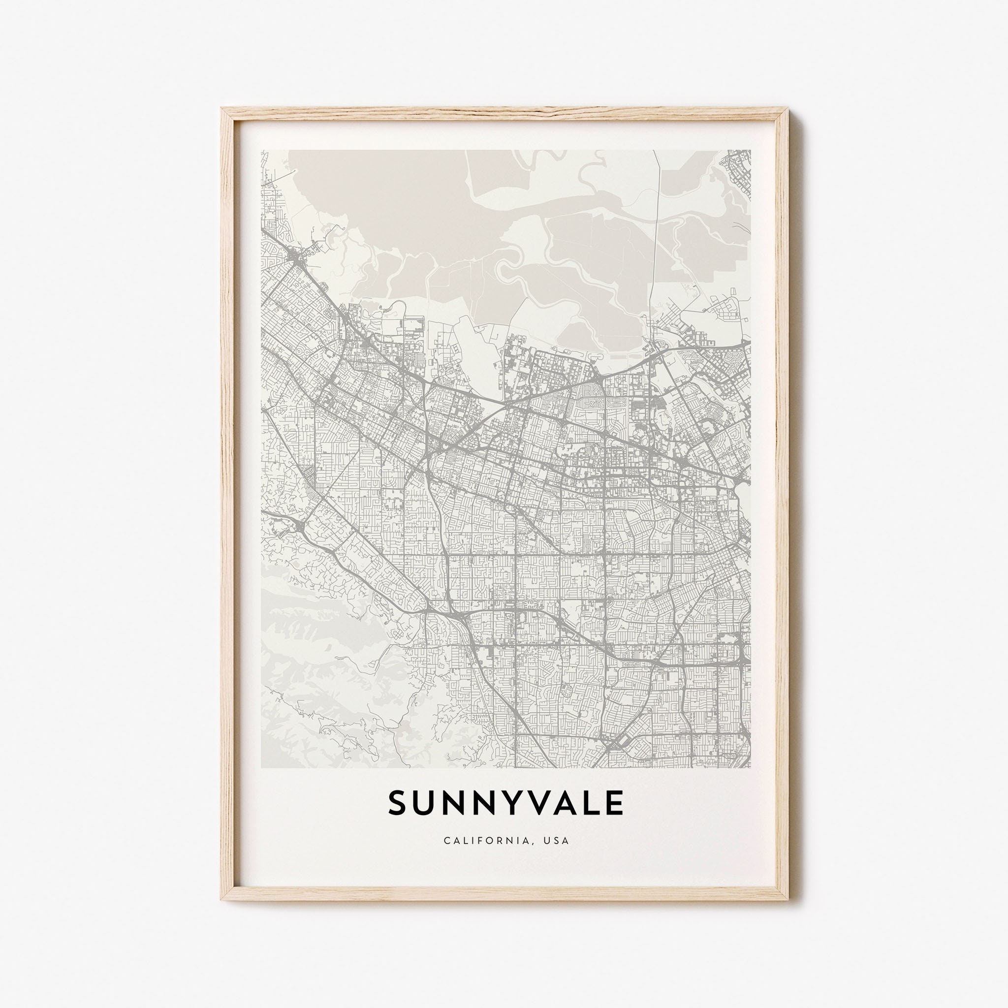 Sunnyvale Map