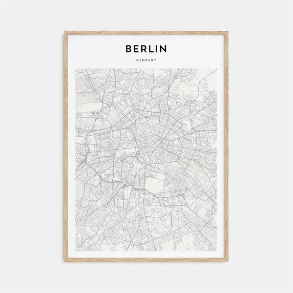 Berlin Map - Etsy