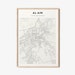 Al Ain Map Poster, Al Ain Map Print, Al Ain Personalized Map Art, Al ...
