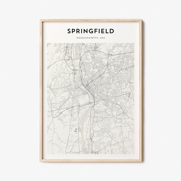 Springfield Travel Poster - Etsy