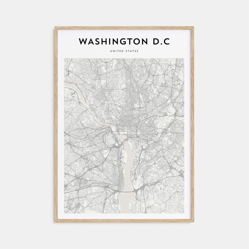 Map Print - Etsy