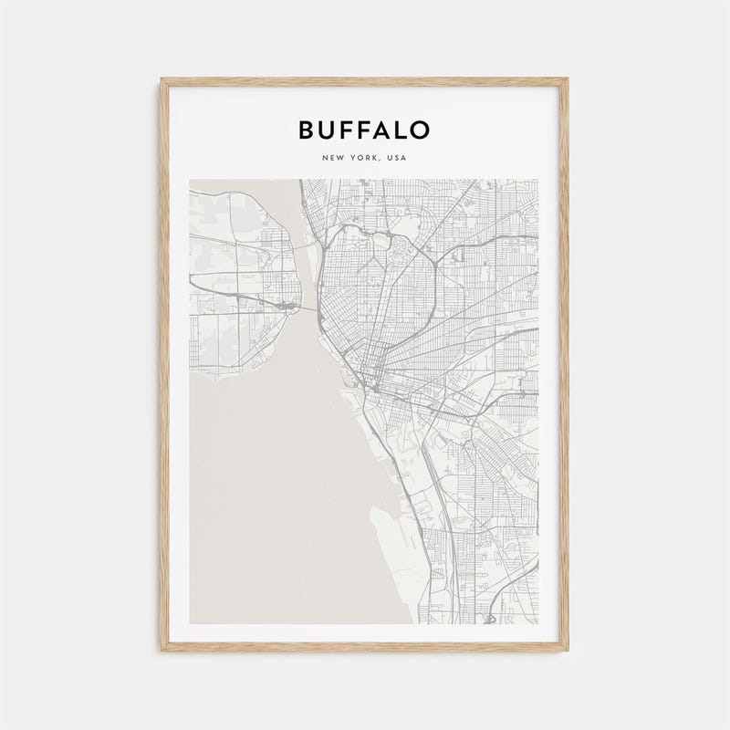 Buffalo Poster - Etsy