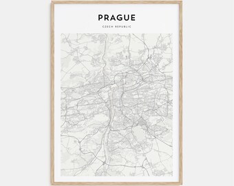 Prague Poster - Etsy