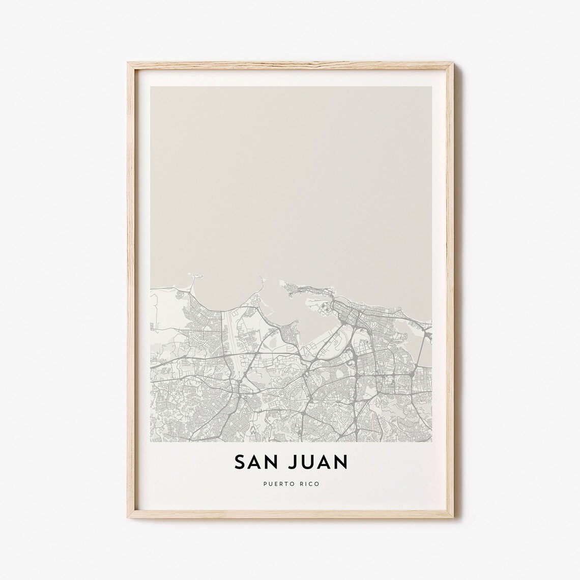 Map of San Juan San Juan Map Print San Juan Map Poster City - Etsy