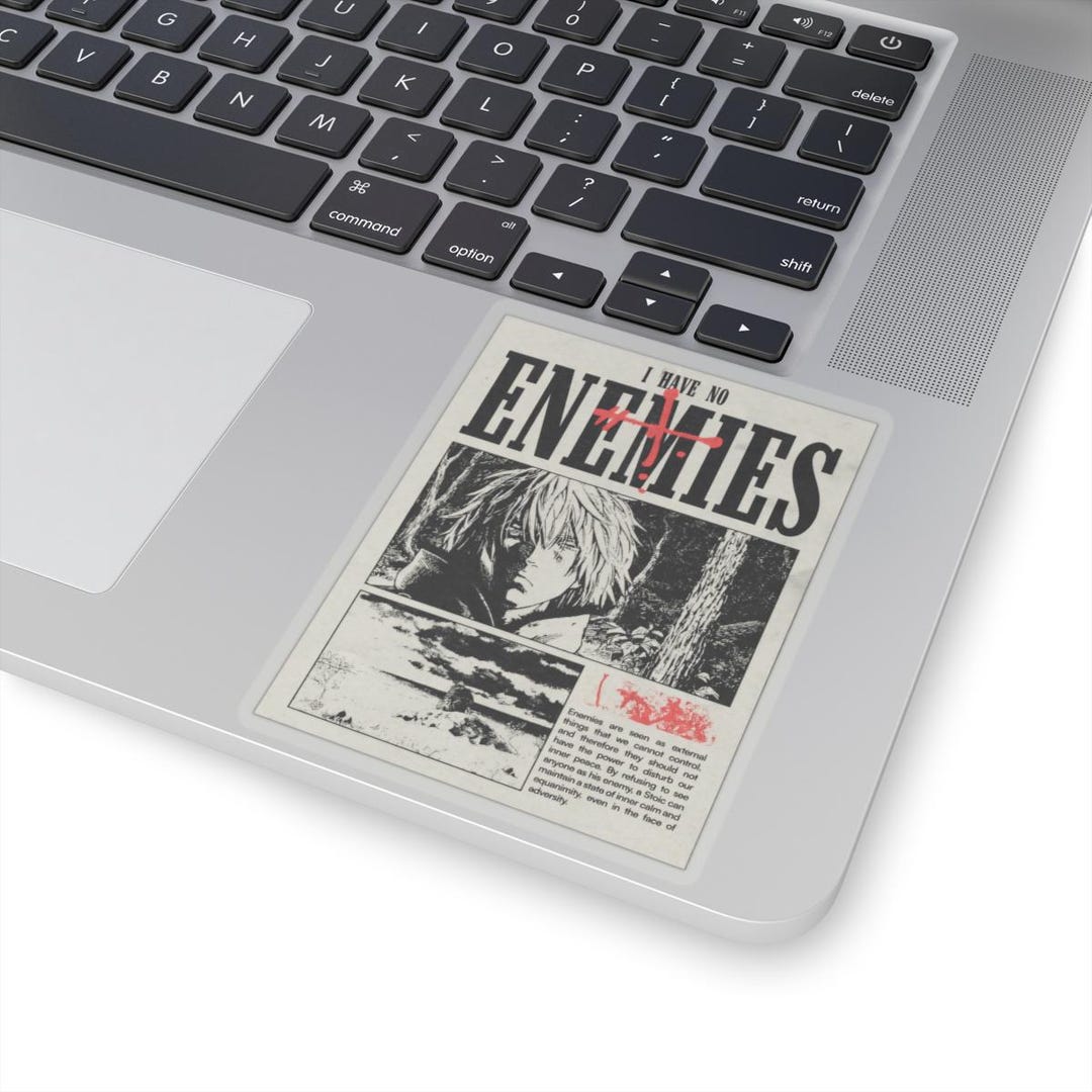 Vinland Saga Sticker, I Have No Enemies, Anime Decal - Etsy