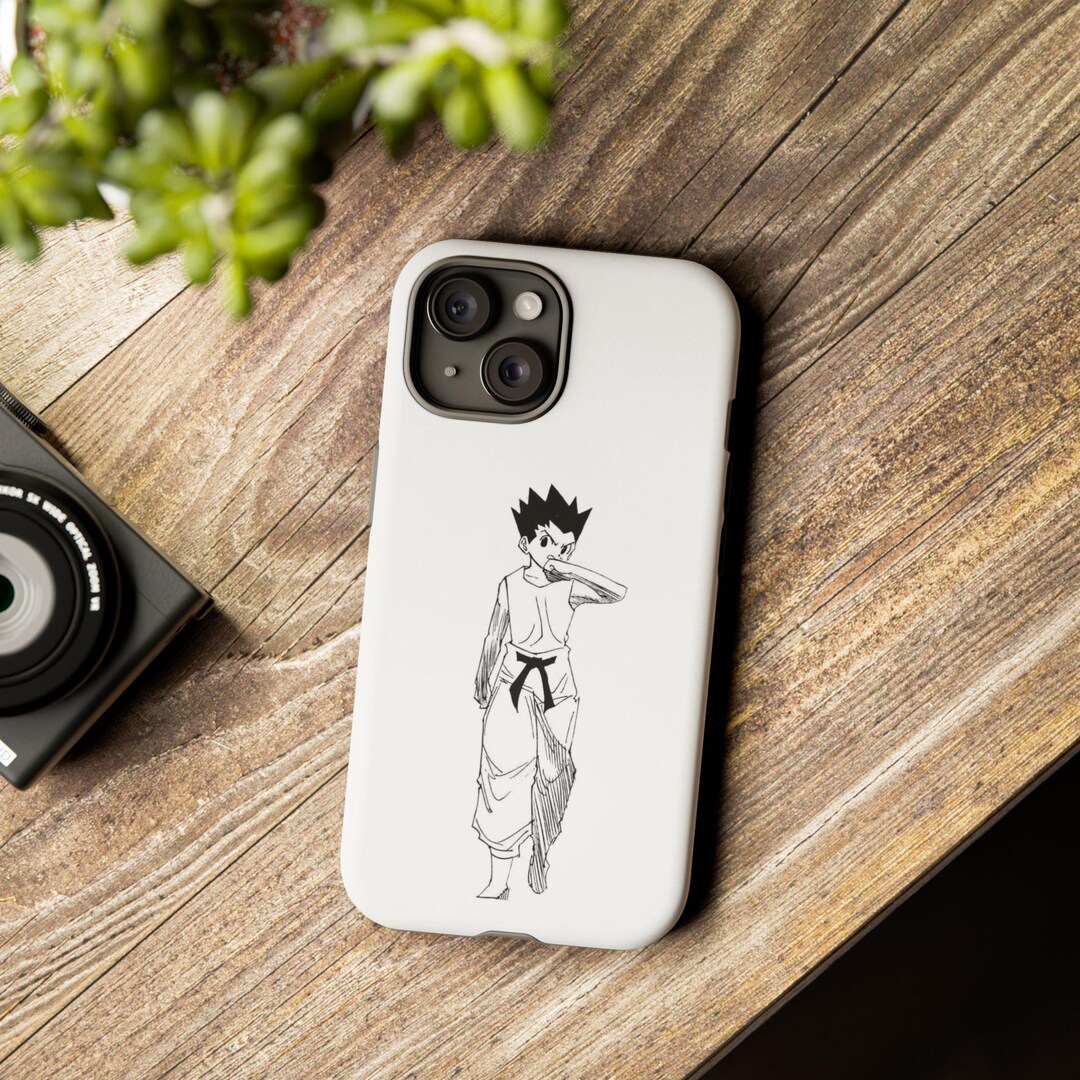 Hunter X Hunter Phone Case, Anime Tough Phone Case, Gon Freecs - Etsy