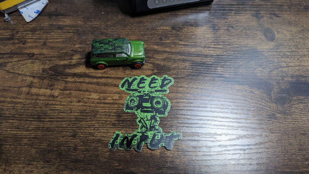 Johnny 5 Need Input Matrix Sticker - Etsy