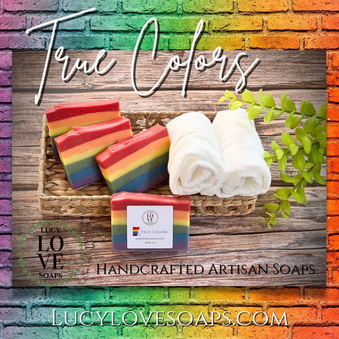 True Colors Handcrafted Soap, Handmade Natural Soap, Deliciously Scented High Quality Soap ...