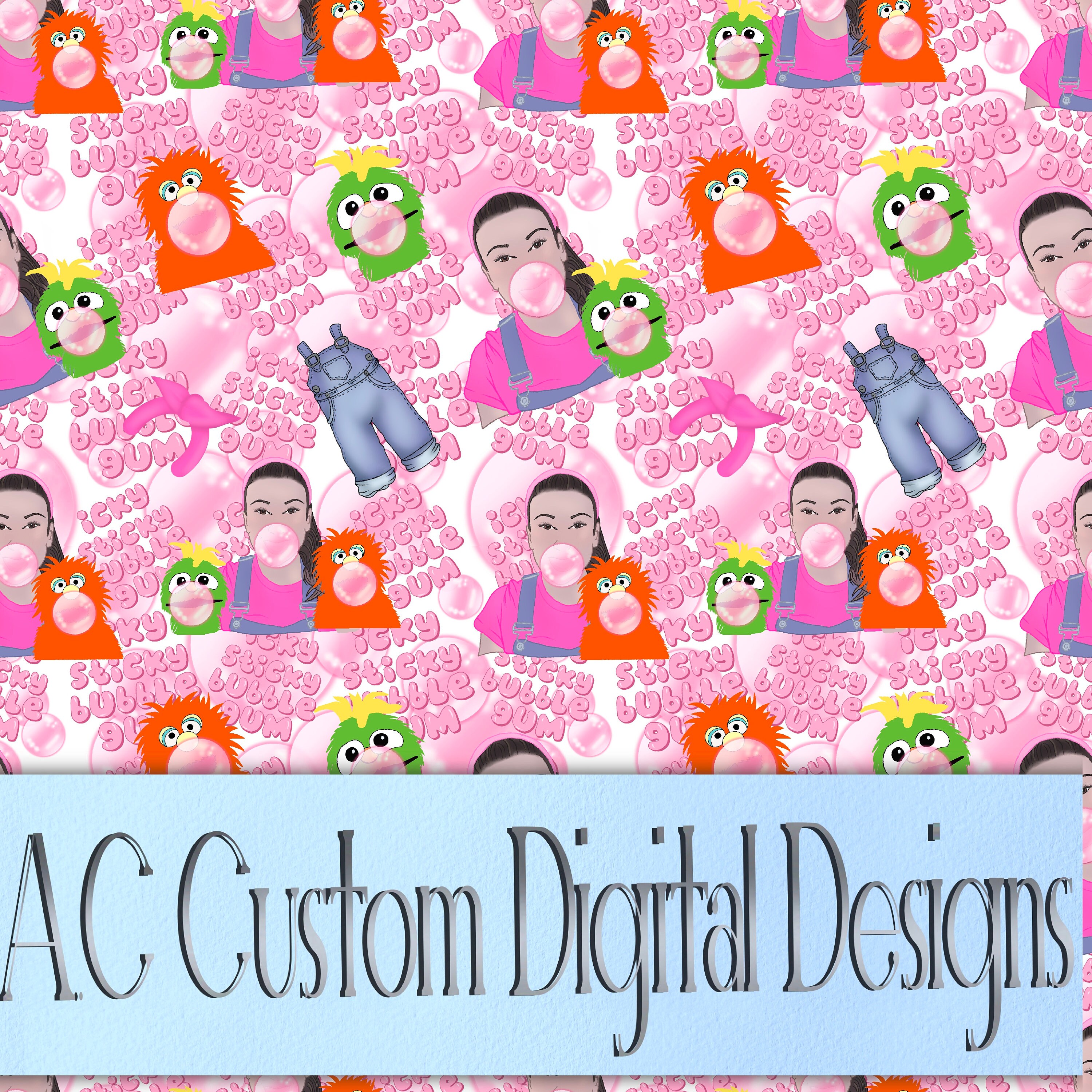 Ms Rachel Two Puppets Icky Sticky Bubble Gum, Icky Sticky Bubble Gum ...