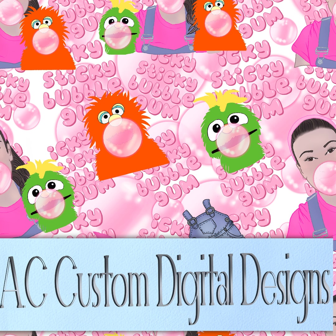 Ms Rachel Two Puppets Icky Sticky Bubble Gum, Icky Sticky Bubble Gum ...