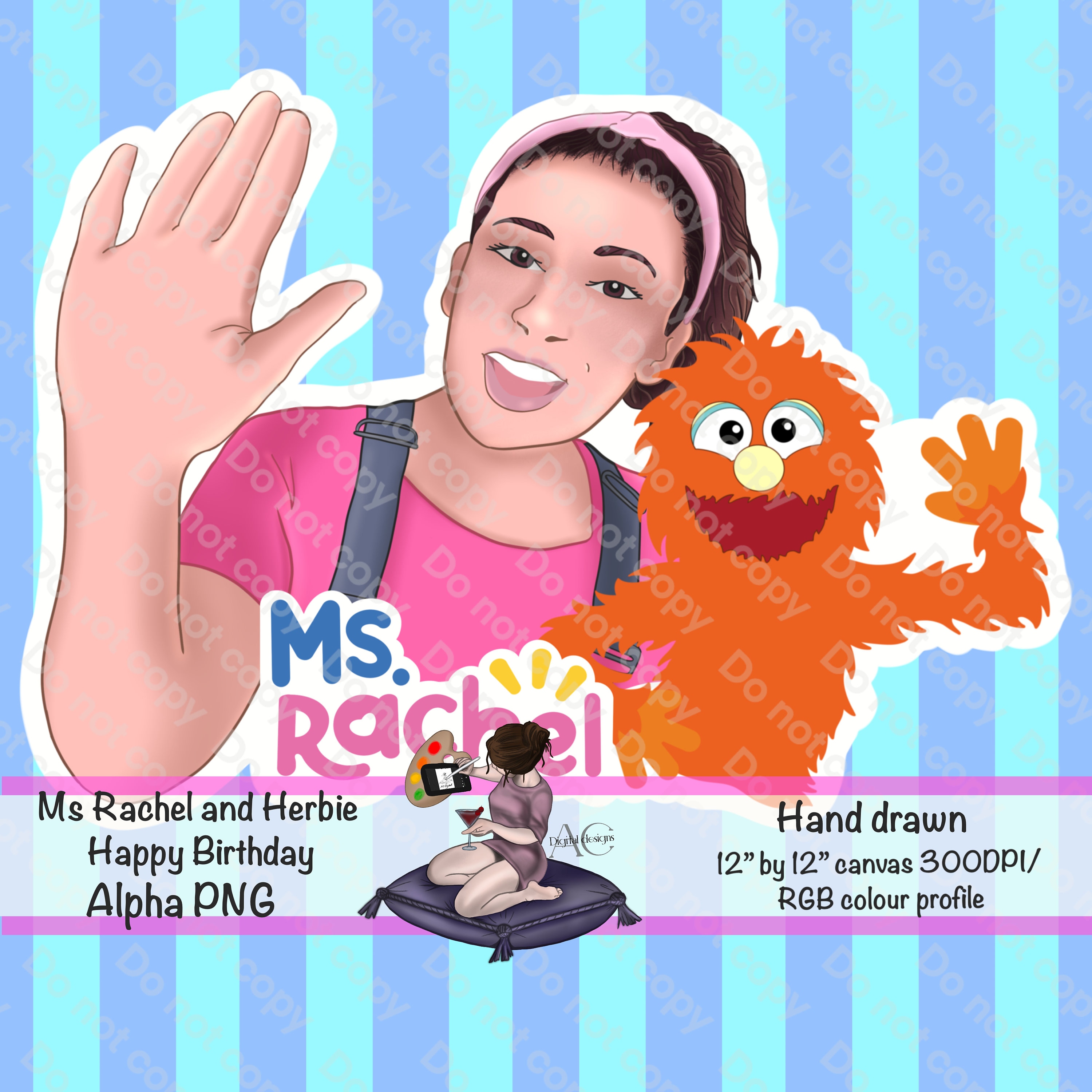 Ms Rachel Pngs Mega Bundle-songs for Littles Clipart Mega Bundle ...