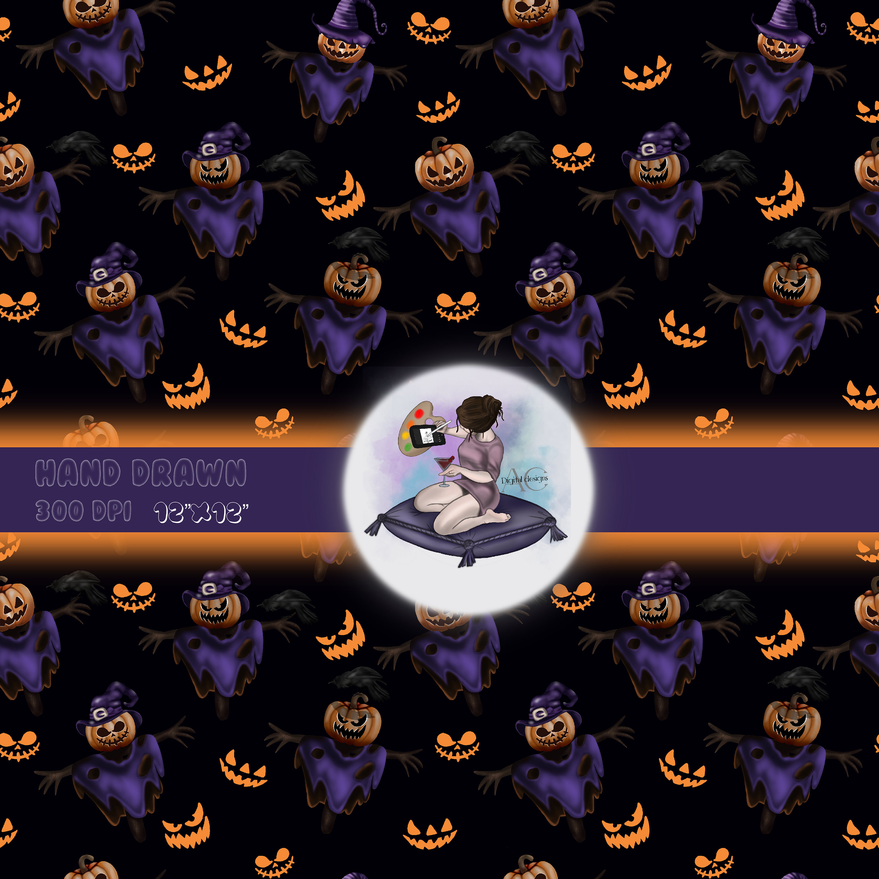 Halloween- Halloween Png-scarecrow Pattern-raven-pumpkin Scare Crow PNG ...