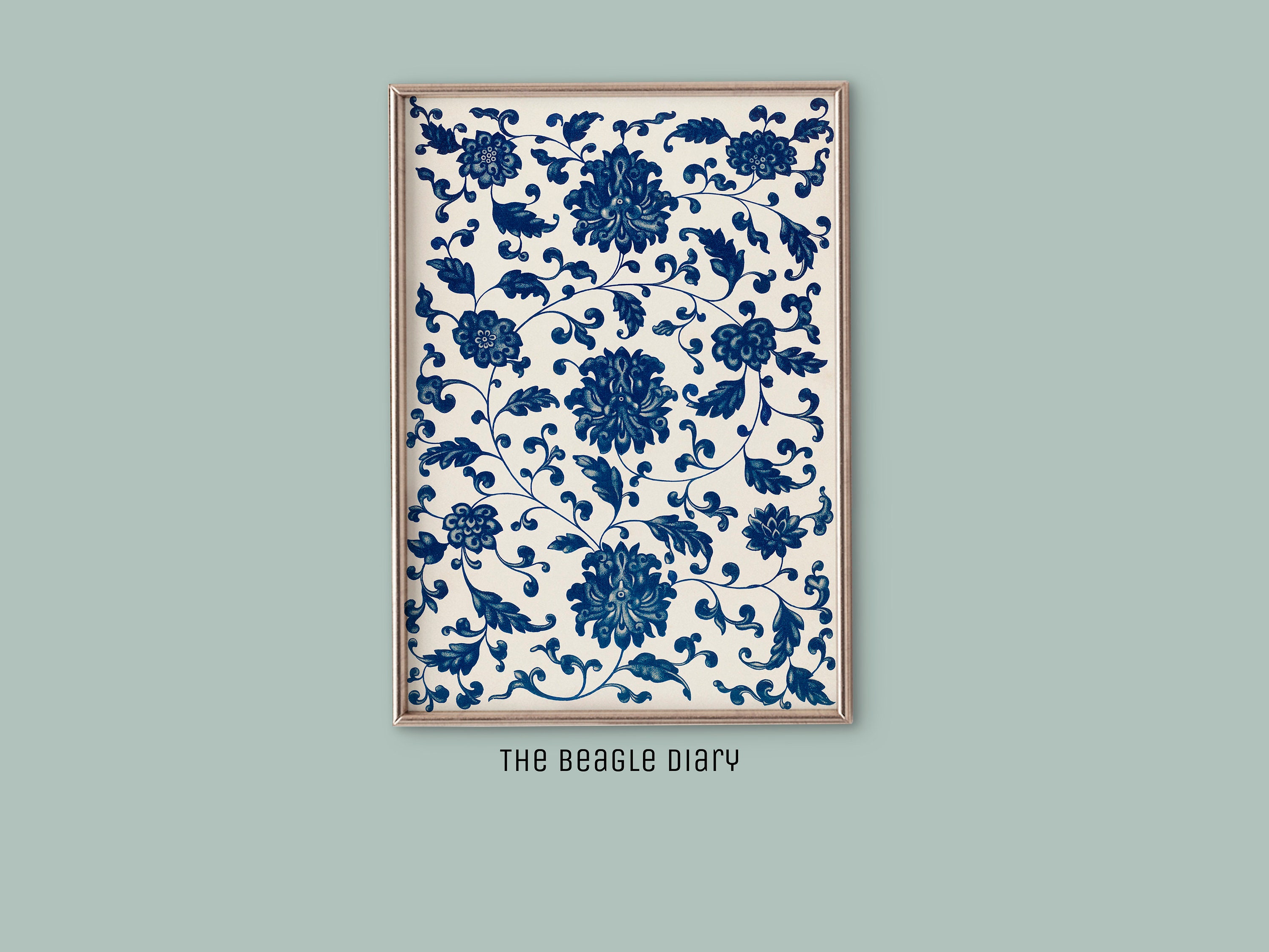 Bundle of 6 Chinese Ornamental Patterns/ Asian Wall Art Gallery ...