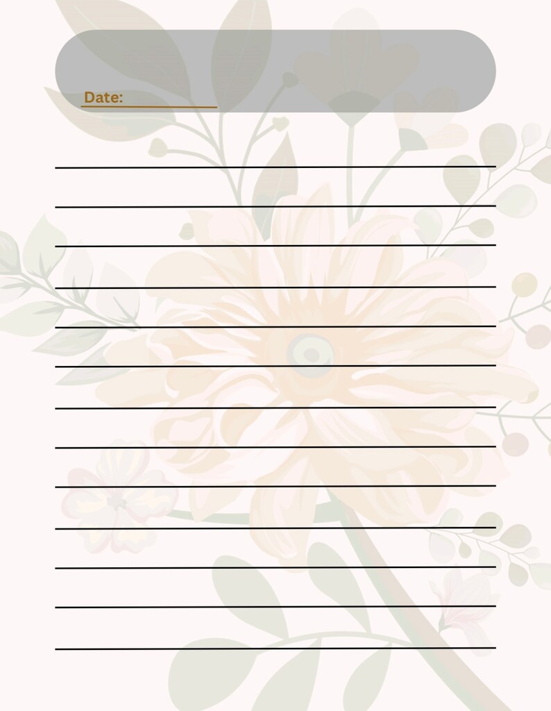 Digital Journal for Good Notes and Remarkable | Ransons Desings - Etsy