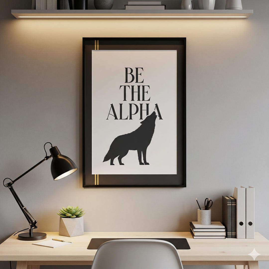 Rich Wolf Printable Bundle – Poster, Bookmark & Planner - Etsy