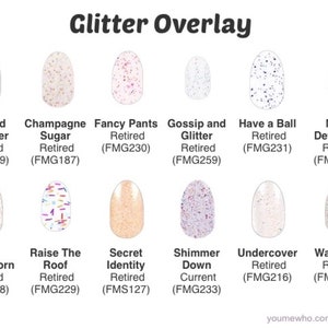 Color Street Glitter Overlay Nail Strips 100% Real Nail Polish Made in ...